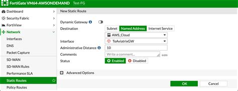 Aviatrix Gateway To Fortigate Documentation