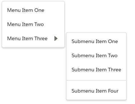 Menu Open UI