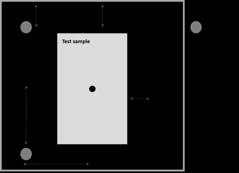 Measurement Set Up Of Reverberation With The Sample Download