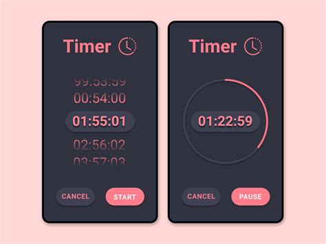 Daily Ui 014 Countdown Timer By Kara Chen On Dribbble