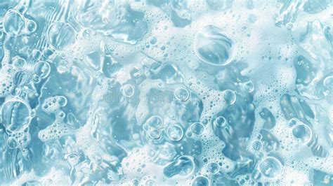 Close Up Of Soapy Water Bubbles Stock Illustration Illustration Of