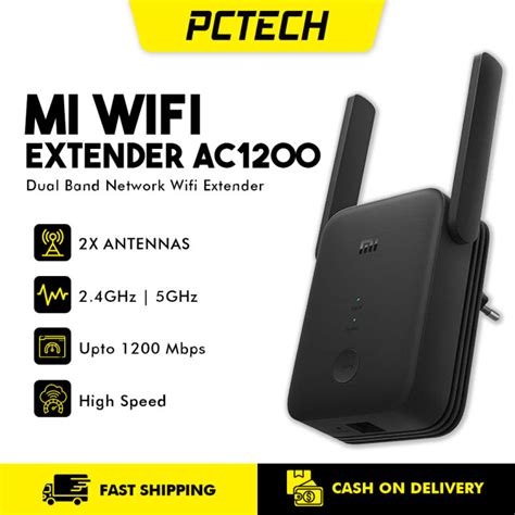 Xiaomi Mi Ac Ghz Dual Band Wifi Repeater Pro G Network Router Wifi Extender Lazada Ph