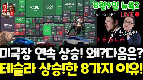 미국주식시황오늘 왜 올랐나 테슬라 엔비디아도 잘 버틴이유 구글 애플 아마존 메타 마이크로소프트 팔란티어 Smci 브로드컴 인텔 Tsm 일라이릴리 Tsla Tesla