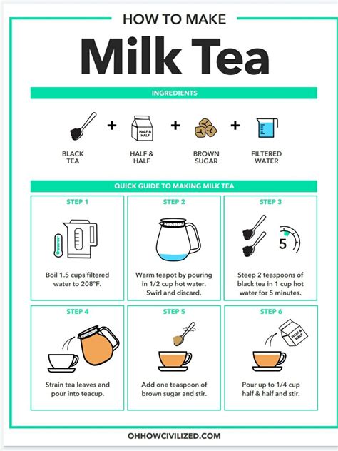 Bubble Tea Recipe How To Make Milk Tea