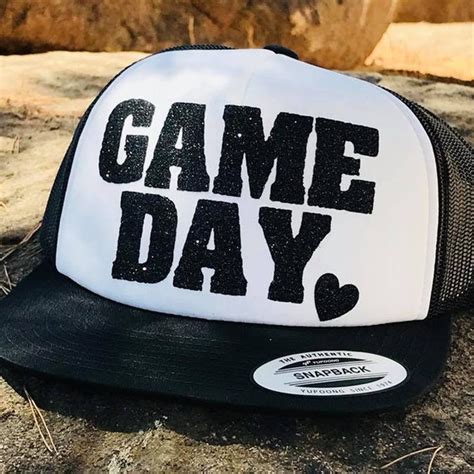 Game Day Football Trucker Hat Etsy