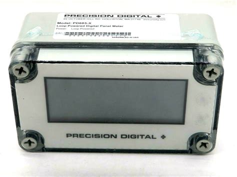 NEW PRECISION DIGITAL PD X LOOP POWERED DIGITAL PANEL METER PD X SB Industrial Supply Inc
