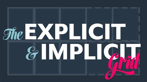 The Explicit And Implicit Grid Explained Youtube