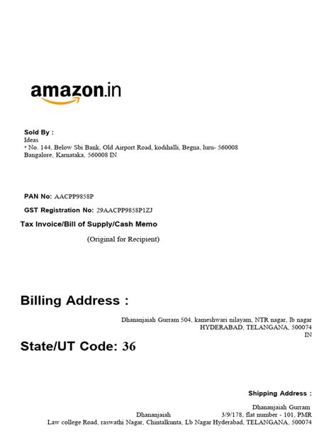 Updated Cloth Invoice Pdf