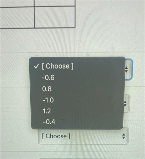 Solved Calculate The Residuals For The Given Values And Chegg Com