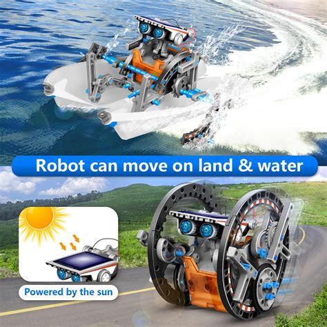 Kit De Robot Solar 13 En 1 Para Niños De 8 9 10 11 12 Años