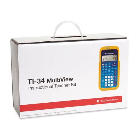 Texas Instruments Ti 34 Multiview™ Scientific Calculator Ez Spot Teacher Kit