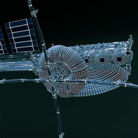 3d Model Asteroid Mining Platform