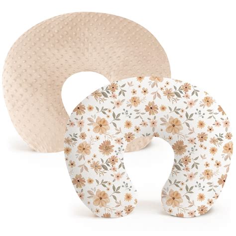 Konssy 2 Pack Nursing Pillow Covers Soft And Comfortable