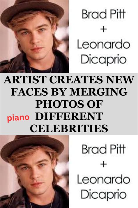 Artist Creates New Faces By Merging Photos Of Different Celebrities 30