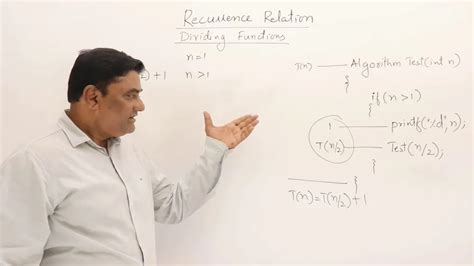 Abdul Bari Algorithms Recurrence Relation And Masters Theorem For