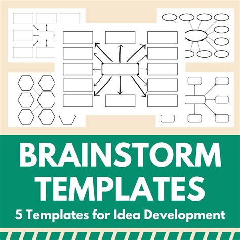 Writing Brainstorming Template