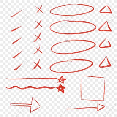 한국교육평가마크 밑줄 일러스트오류옳다체크 Png 일러스트 무료 다운로드 Lovepik