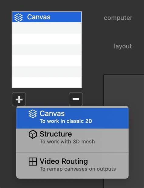 Canvas Millumin Help