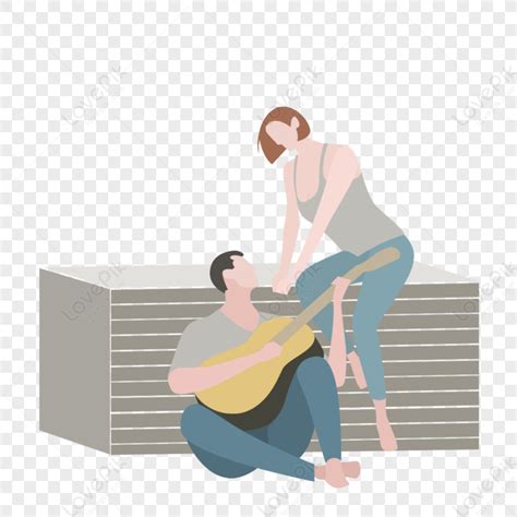 커플 Png 일러스트 무료 다운로드 Lovepik