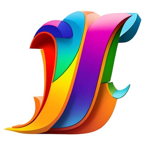 Premium Vector Letter J Icon With Two Color Overlay On White Background