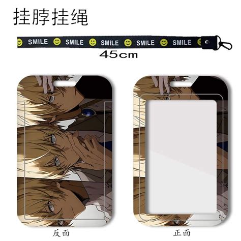 Detective Conan Amuro Tōru Diy ชุดการ์ดนักเรียน Campus Card Bus Card