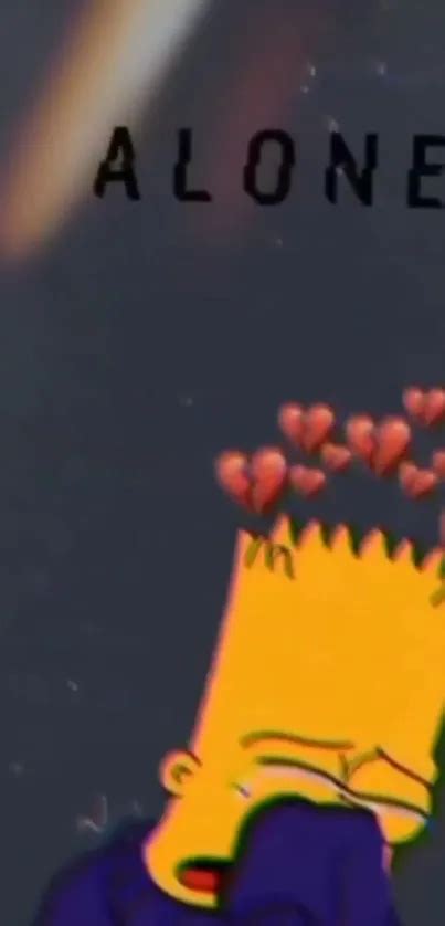 Bart Simpson Crying Wallpaper Free Download