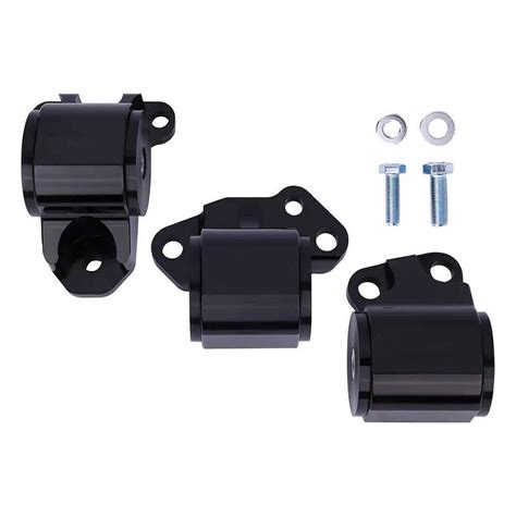 Billet Aluminum 2 Bolt Engine Mount Kit For Eg Eh Dc D15 D16 B16 B18
