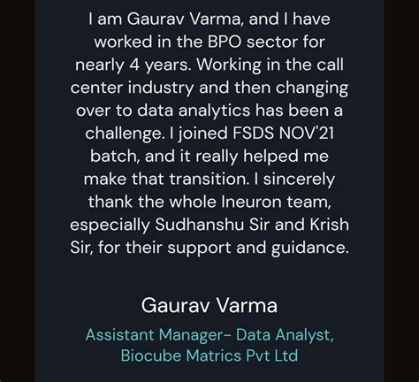 Sindhu S Posted On Linkedin