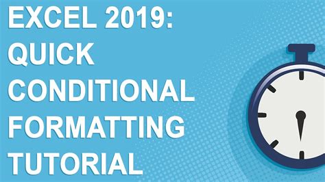 microsoft excel quick conditional formatting tutorial windows macos