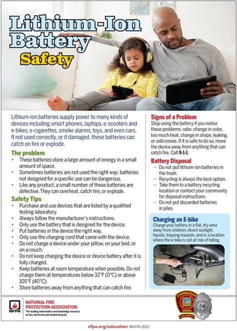 Lithium Ion Batter Safety