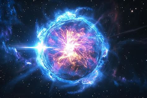 Highly Magnetized Rotating Neutron Stars Emitting Energy Premium Ai Generated Image