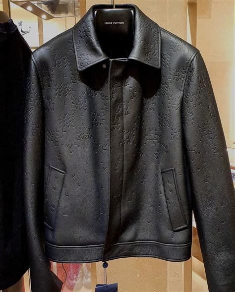 Louis Vuitton Leather Jacket Mens