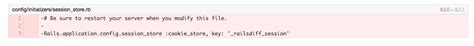 Ruby Why Is Session Store Initializer Removed In Rails 511 Stack Overflow