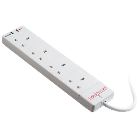 Timeguard SPS G Way Surge Protected Socket Strip Rapid Electronics