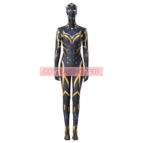 Black Panther Wakanda Forever Shuri Jumpsuit Cosplay Costume For Sale
