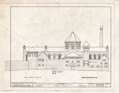 Blueprint Habs Pa2 Pitbu29 Sheet 28 Of 35 Allegheny County Cour