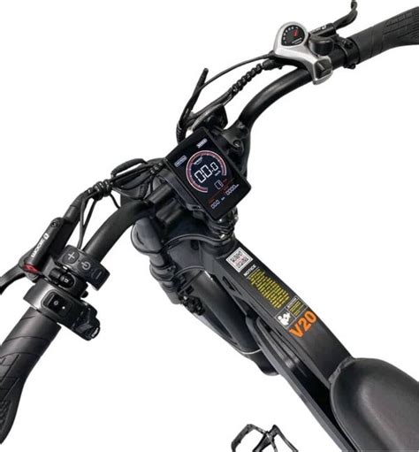 Ouxi V20 Fatbike 250w 15ah Zwart