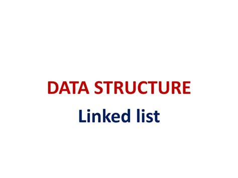 Linear Data Structure Concepts Pptx