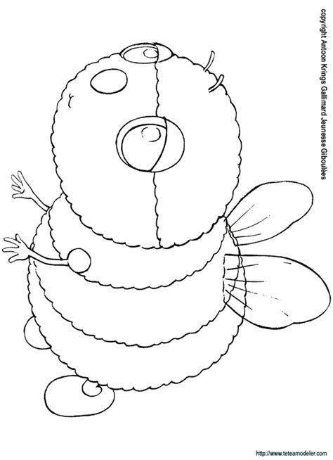Coloriage De Léon Le Bourdon Dessin 5 Tête à Modeler