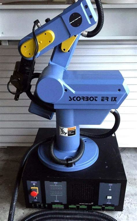 Scorbot Robot Arms Er Iii Er 4u Er 5 Er 2 Er Vii The Old Robots