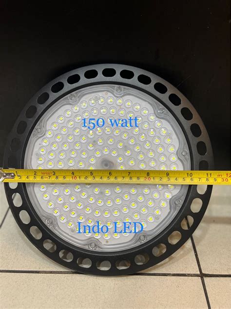 Lampu Led Highbay Ufo 150 Watt 150w Lampu Gantung Industri High Bay 150 Watt Lazada Indonesia