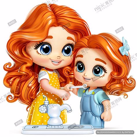 Ai创作图卡通姐姐大姐女孩 卡通可爱小公主做手工 卡通妹妹小妹小姐姐 卡通妈妈姐姐形像设计 Q版卡通姐妹 卡通可爱红发小姐姐 卡通女孩拿玩具 卡通姐姐大姐 卡通人物小女孩 卡通可爱小女孩厨师