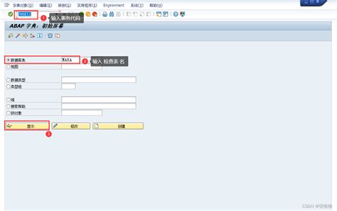 sap 通过后台路径spro，查找表 sap abap 在哪张后台表中 csdn博客