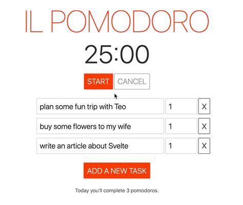 Learn Svelte Creating A Pomodoro Timer Dev Community