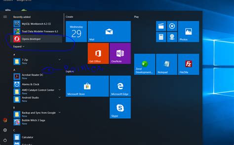 Windows 10 Start Menu Mouse Pointer Issue Microsoft Community