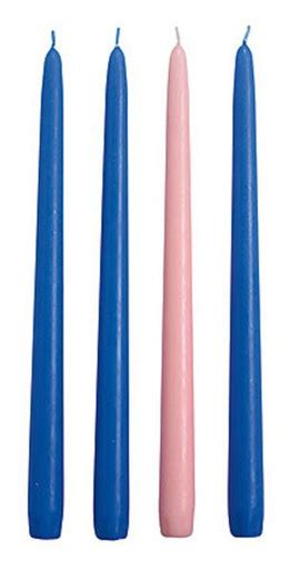 10 Advent Refill Tapers