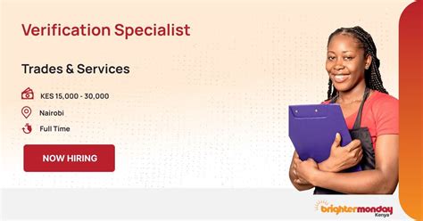 Verification Specialist At Peleza International Brightermonday