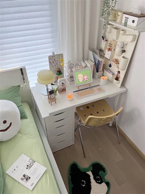 ไอเดียจัดห้องนอนโทนขาว เขียว แกลเลอรีที่โพสต์โดย My Minimal Lemon8