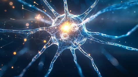 Abstract Neural Networks Linking To Financial Data Streams Symbolizing Ai Driven Decisions In