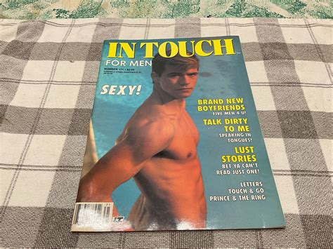 Vintage Gay 1980s In Touch For Men I T Magazine May 1991 Ebay